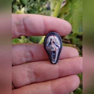 Hand Crafted | Jewelry | Scream Pin | Poshmark